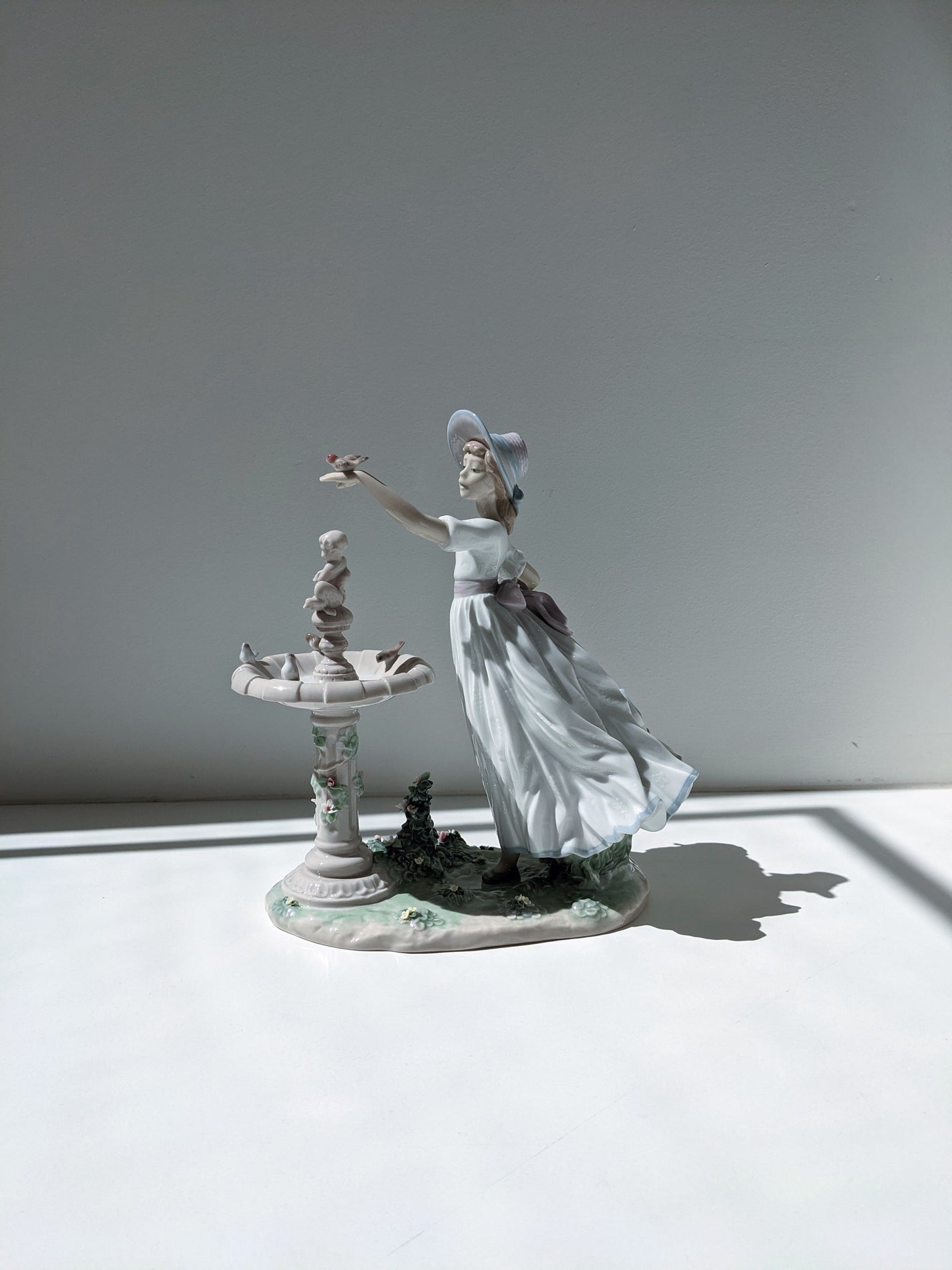 Lladró Spring Joy Girl with Birds Figurine Classic – FormFluent